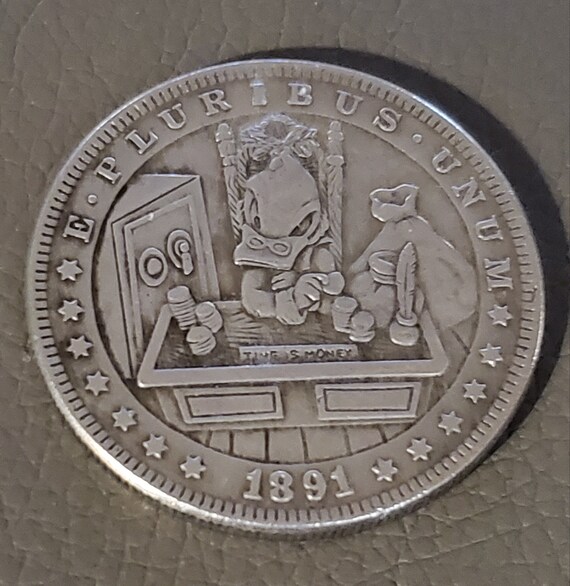 Scrooge Mcduck Hobo Dollar Coin - Etsy