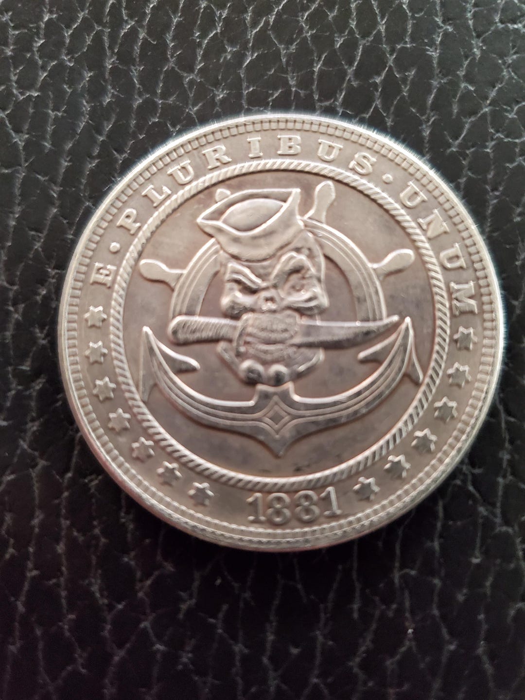 Navy Hobo Dollar Challenge Coin - Etsy