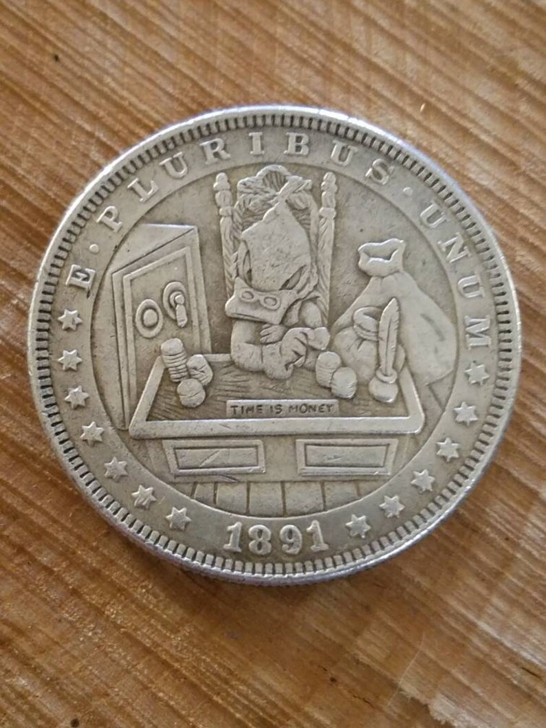 Scrooge Mcduck Hobo Dollar Coin - Etsy