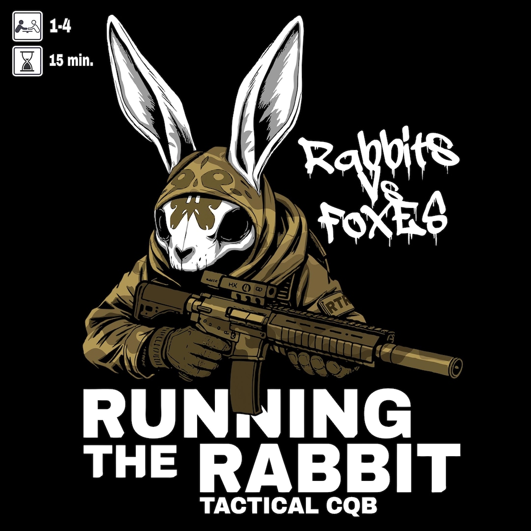 Running The Rabbit Tactical CQB en Español. Juego de mesa CQB. Juego de ...