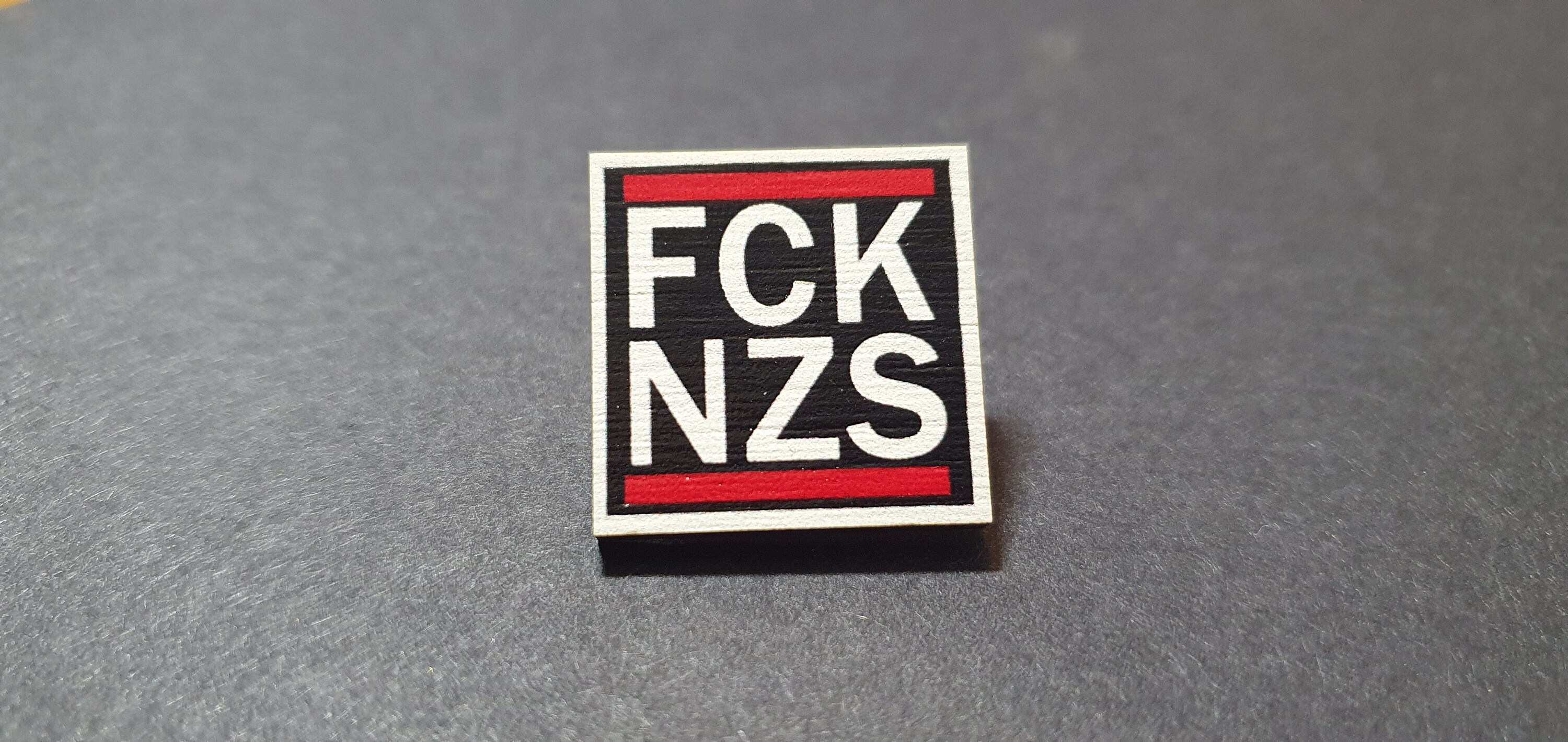 Antifascist Acab Fck Nzs Wooden Pin Bundle. | Etsy