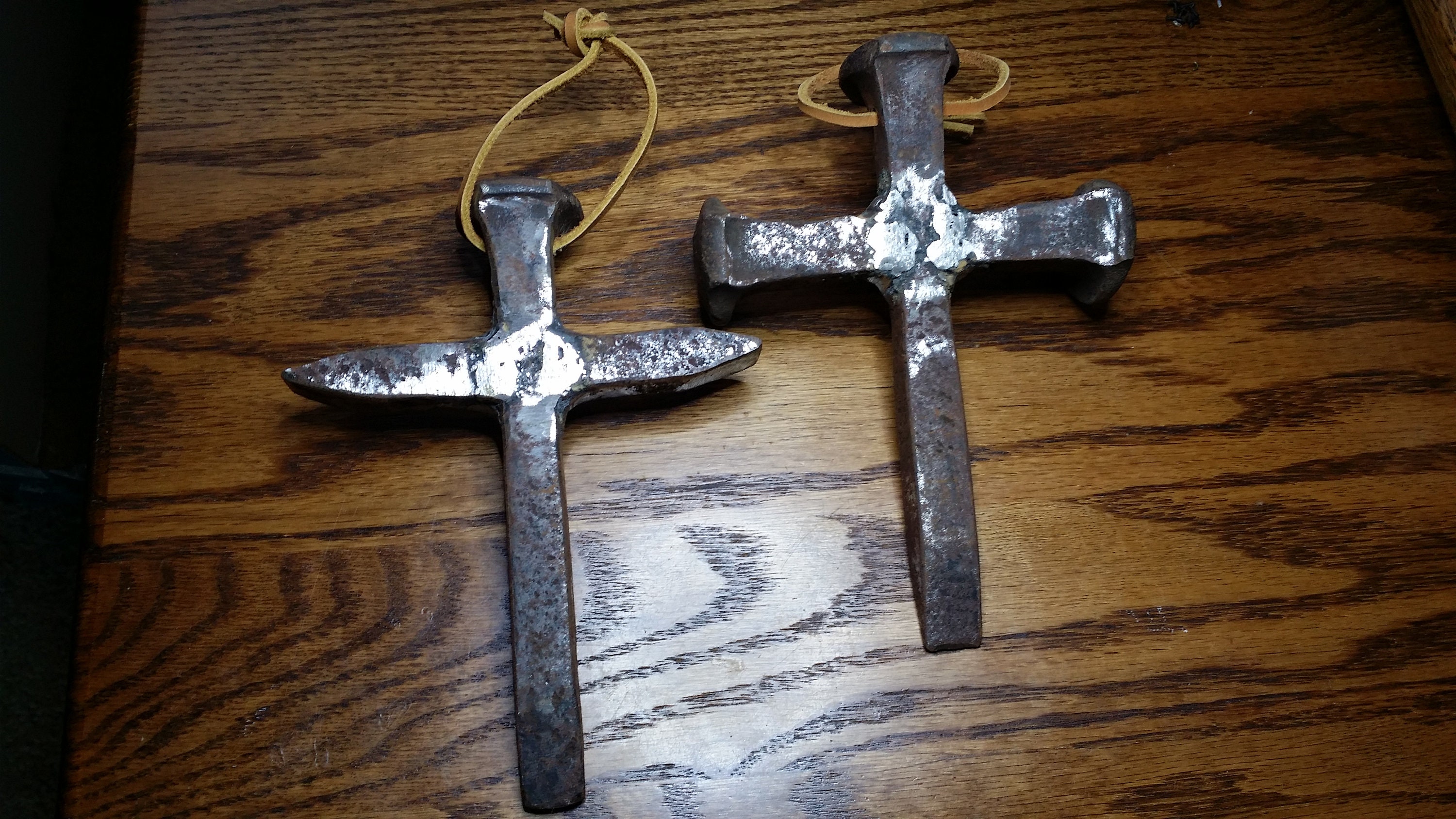 Rustic Railroad Spike Cross - Etsy