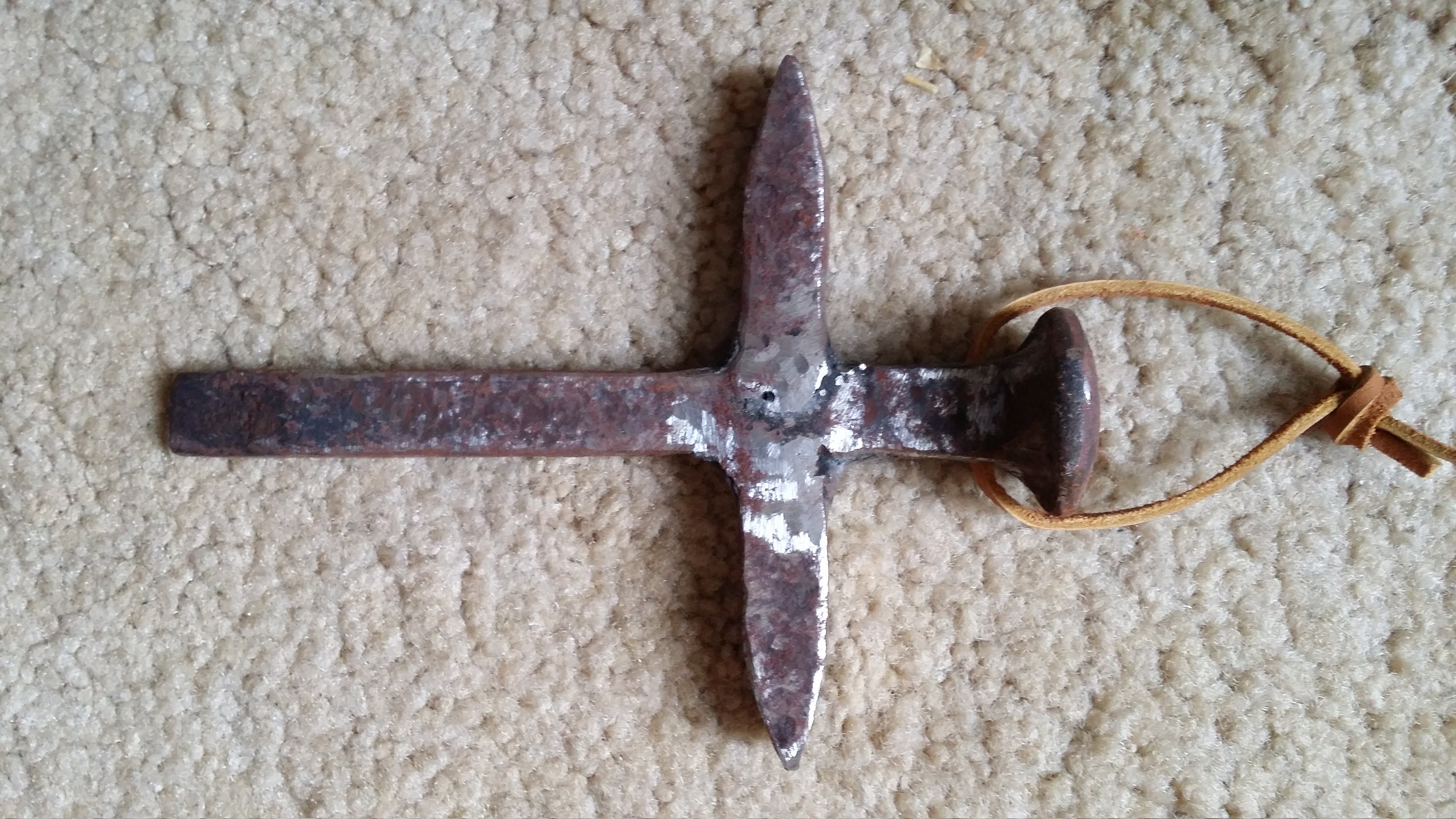 Rustic Railroad Spike Cross - Etsy
