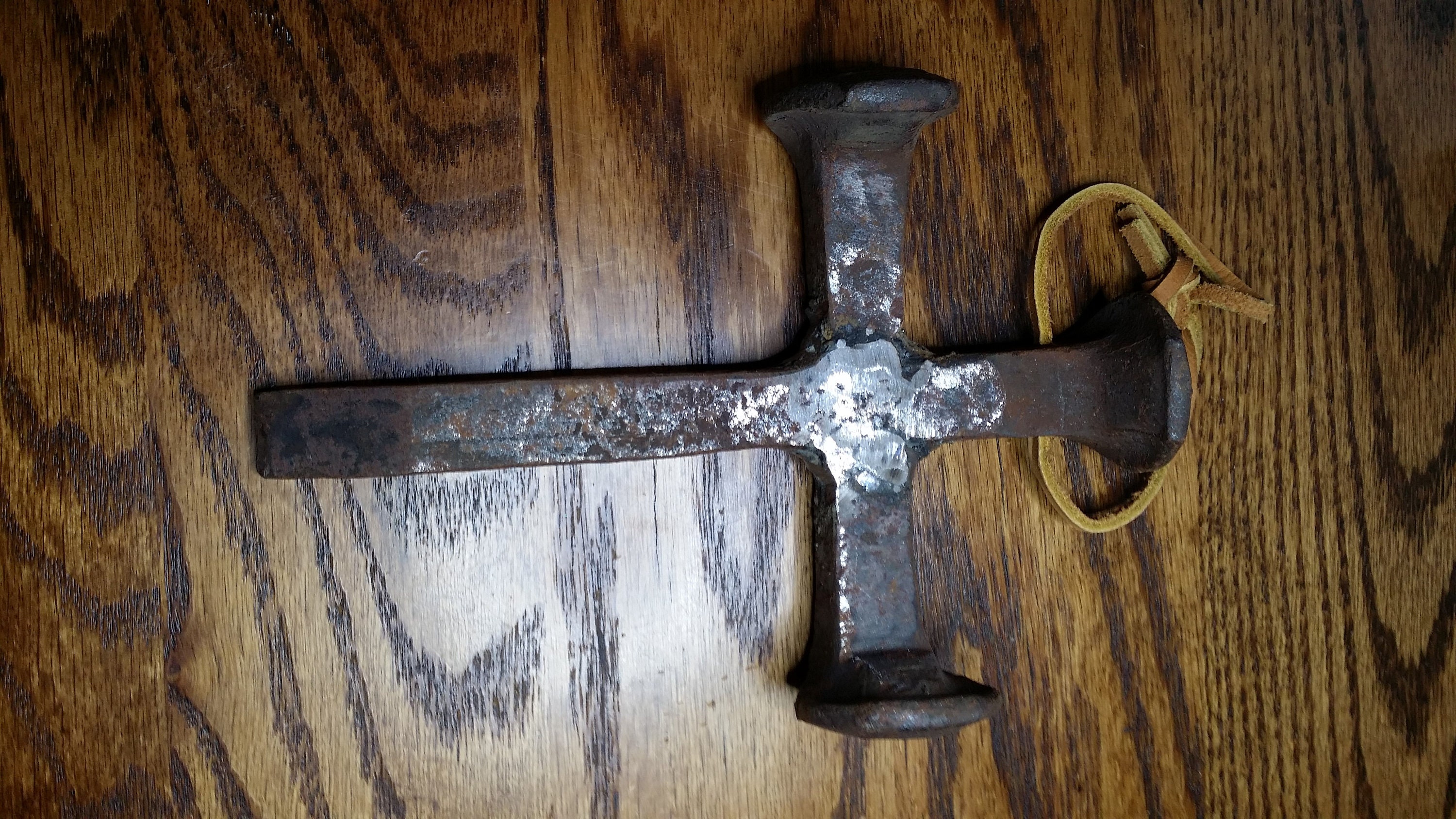 Rustic Railroad Spike Cross - Etsy