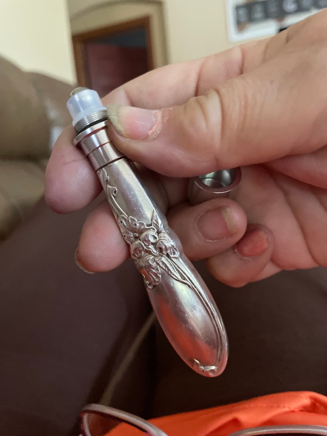 The Perfect Perfume Applicator!!!created From Fine Silver Plated ...