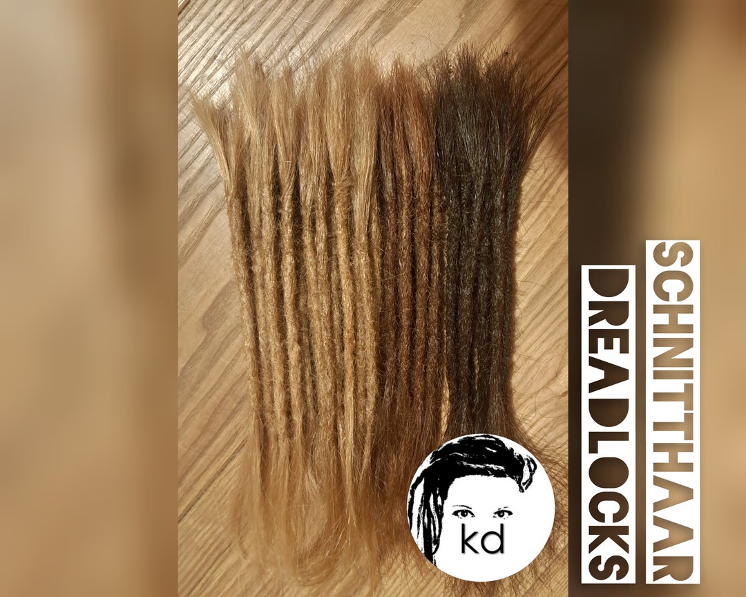 5 Pcs. Dreads European Cut Hair Untreated - All Lengths and Colors ...