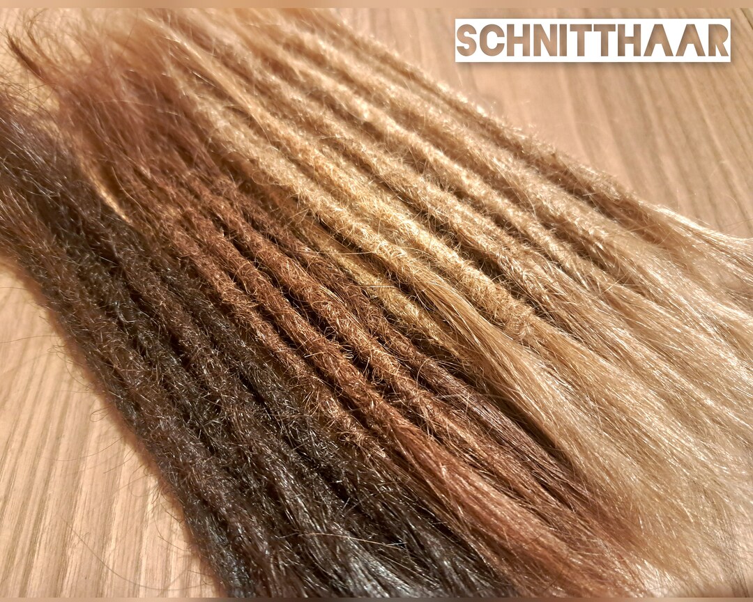 5 Pcs. Dreads European Cut Hair Untreated - All Lengths and Colors ...