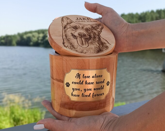 Carved Snoopy Pet Cremation Urn - Etsy