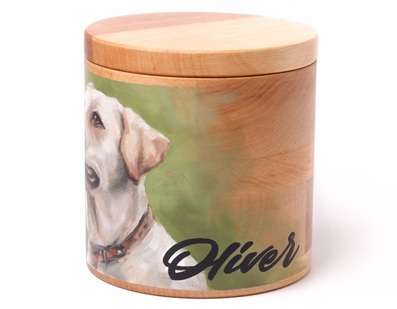 Golden retriever wooden urn Labrador retrievers pet urns for | Etsy