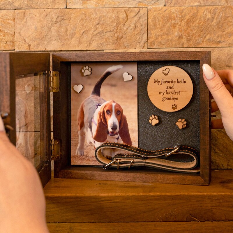 Pet Memorial Shadow Box - Etsy