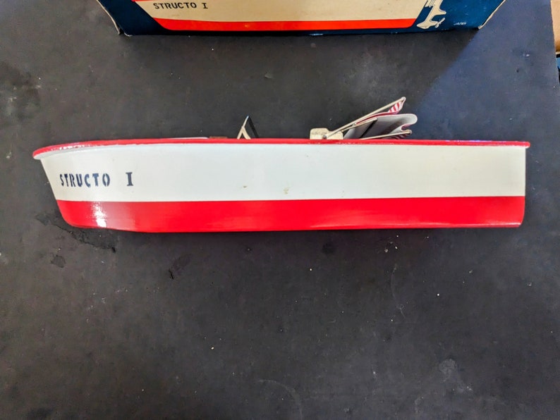 1960s Structo Speed Boat With Trailer Boxes & Instructions. - Etsy