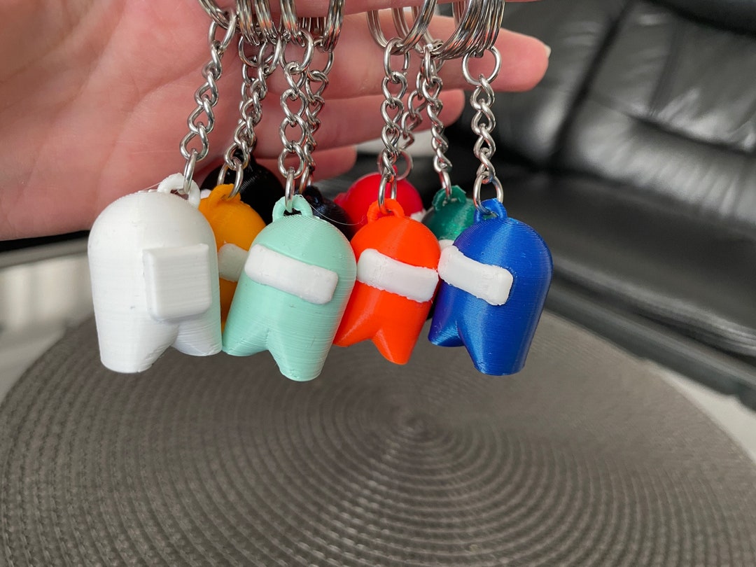 Among Us Keychain 3D Printing - Etsy