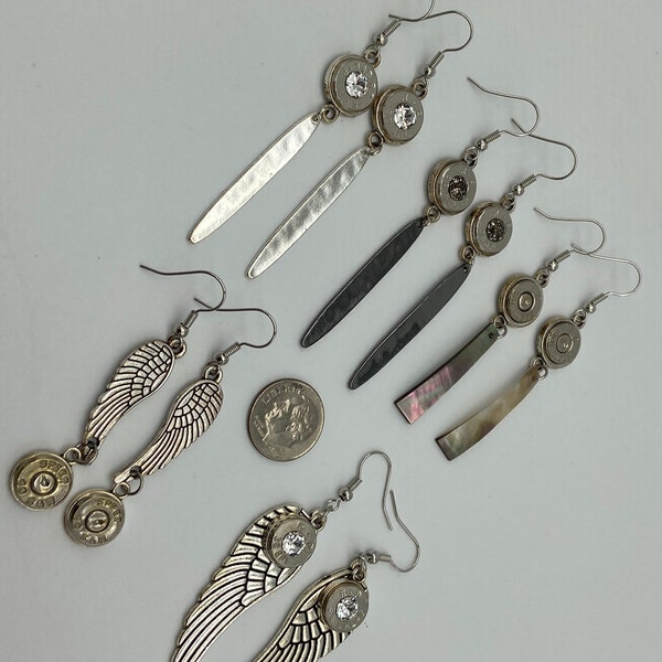 Bullet Earrings - Etsy
