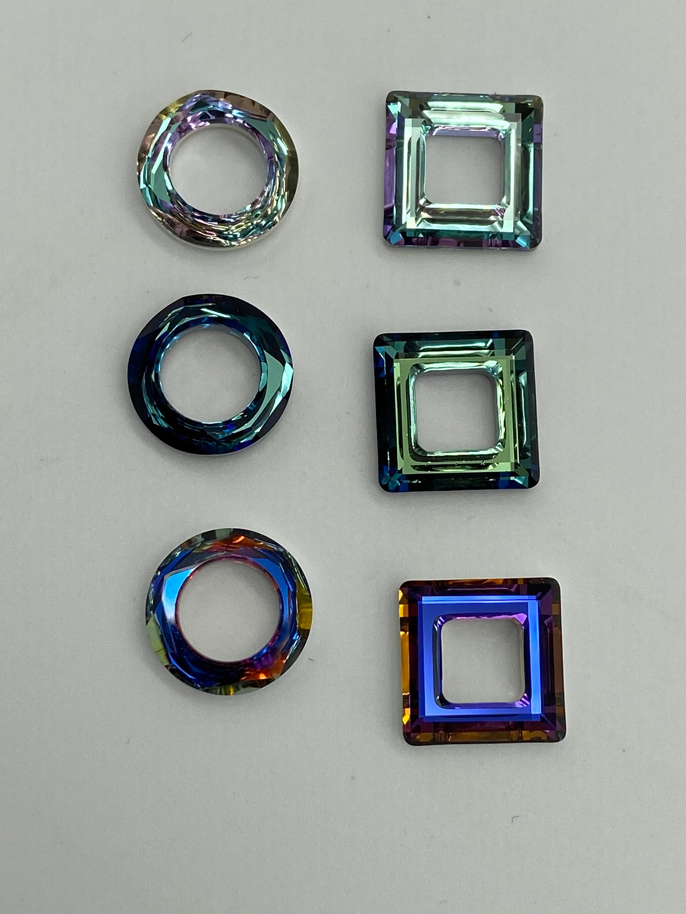 Swarovski Cosmic Ring 4139 & 4439 Single Crystals-volcano - Etsy