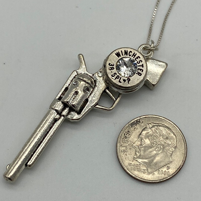 Revolver Charm - Etsy