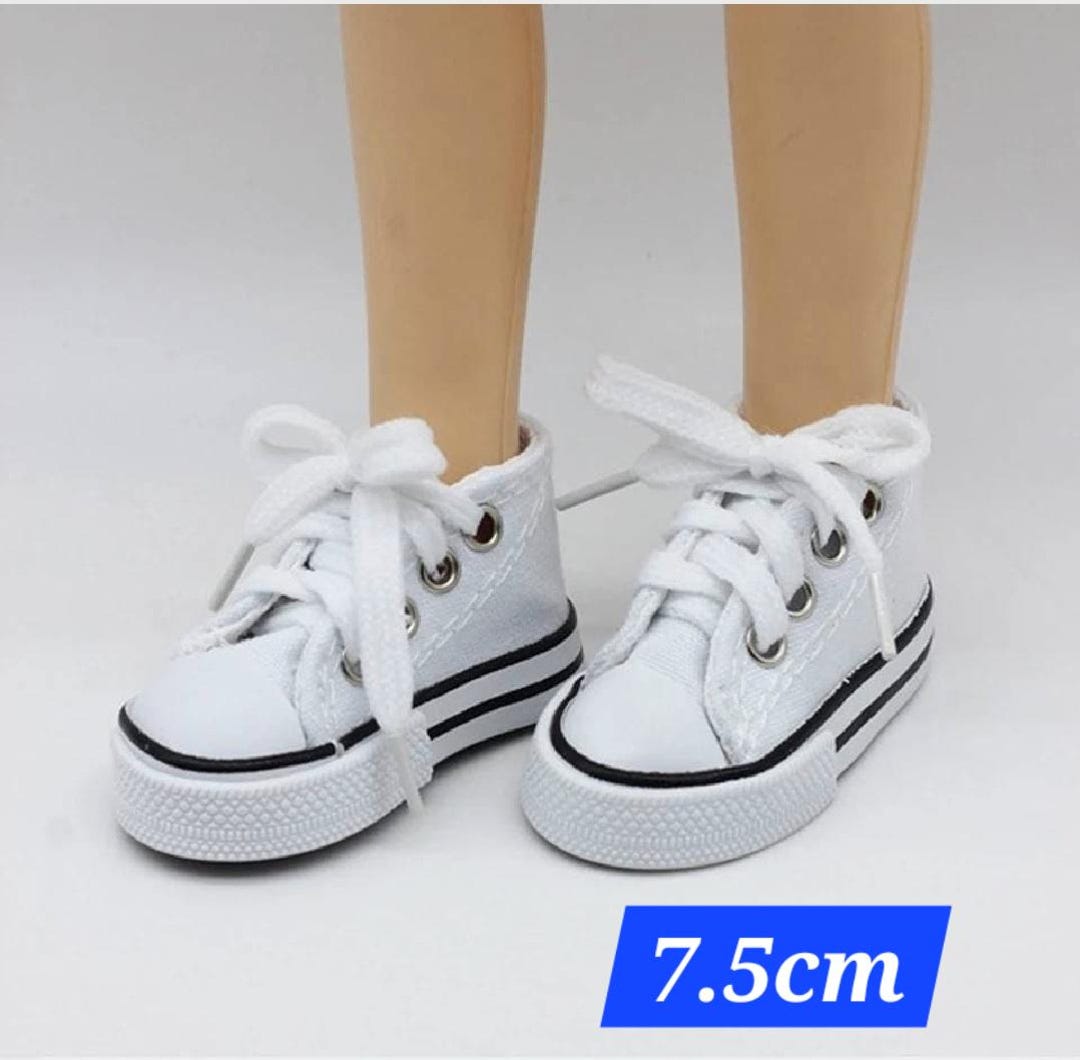 Dolls SHOES Sneakers 7.5cm Trainers Made for 1:3 Scale 16 Inch BJD ...