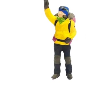 Mountain Ice Climbing 1:87 Miniature People Figure Scale Model Explorer ...