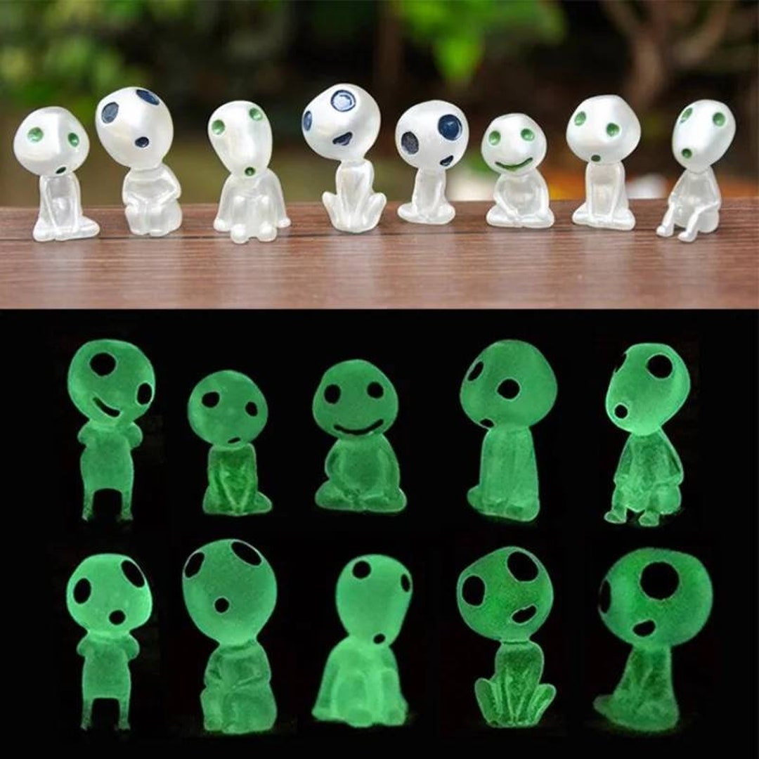 Alien Halloween GLOW in the DARK Illuminous Mini Figure Fairy Tree ...