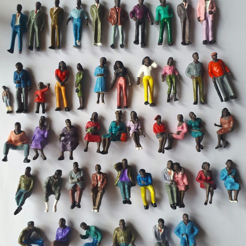 Scale Model People Figure - Etsy