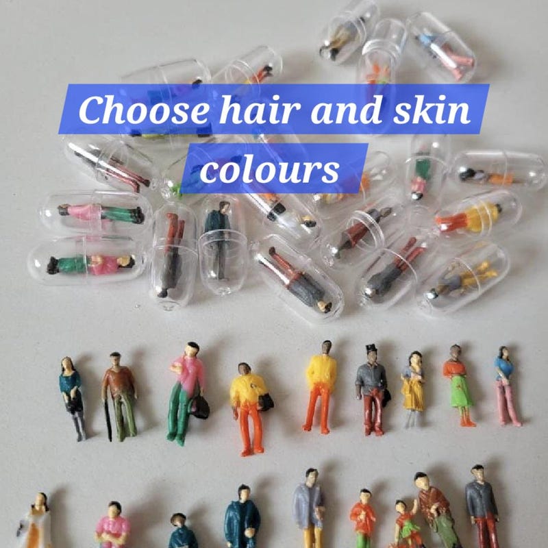 Miniatures People Figurines - Etsy