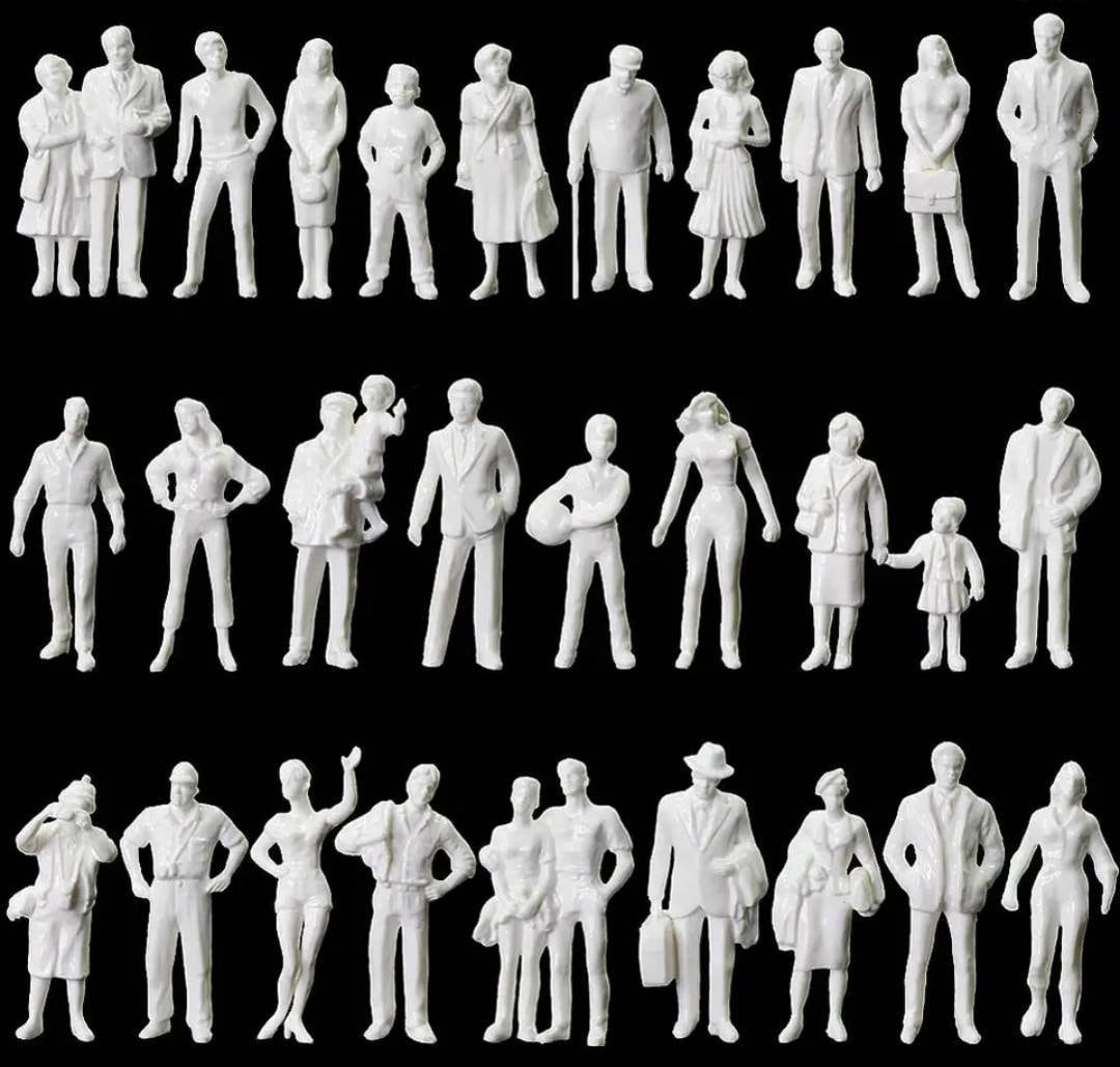 O Scale Railroad Figures