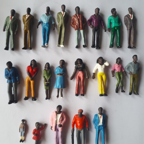 Miniature People Figurines - Etsy