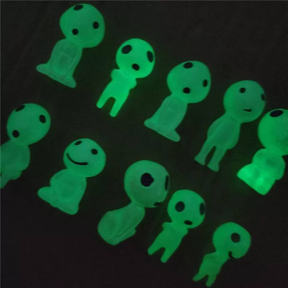 Alien Halloween GLOW in the DARK Illuminous Mini Figure Fairy - Etsy
