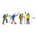 Mountain Ice Climbing 1:87 Miniature People Figure Scale Model Explorer ...