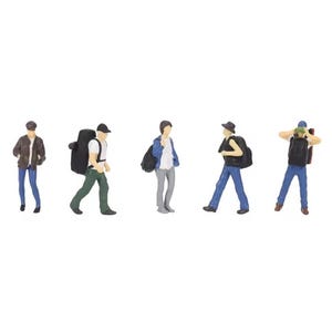 Backpacking Hiking Miniature People 1:64 Scale Mountain Climbing ...