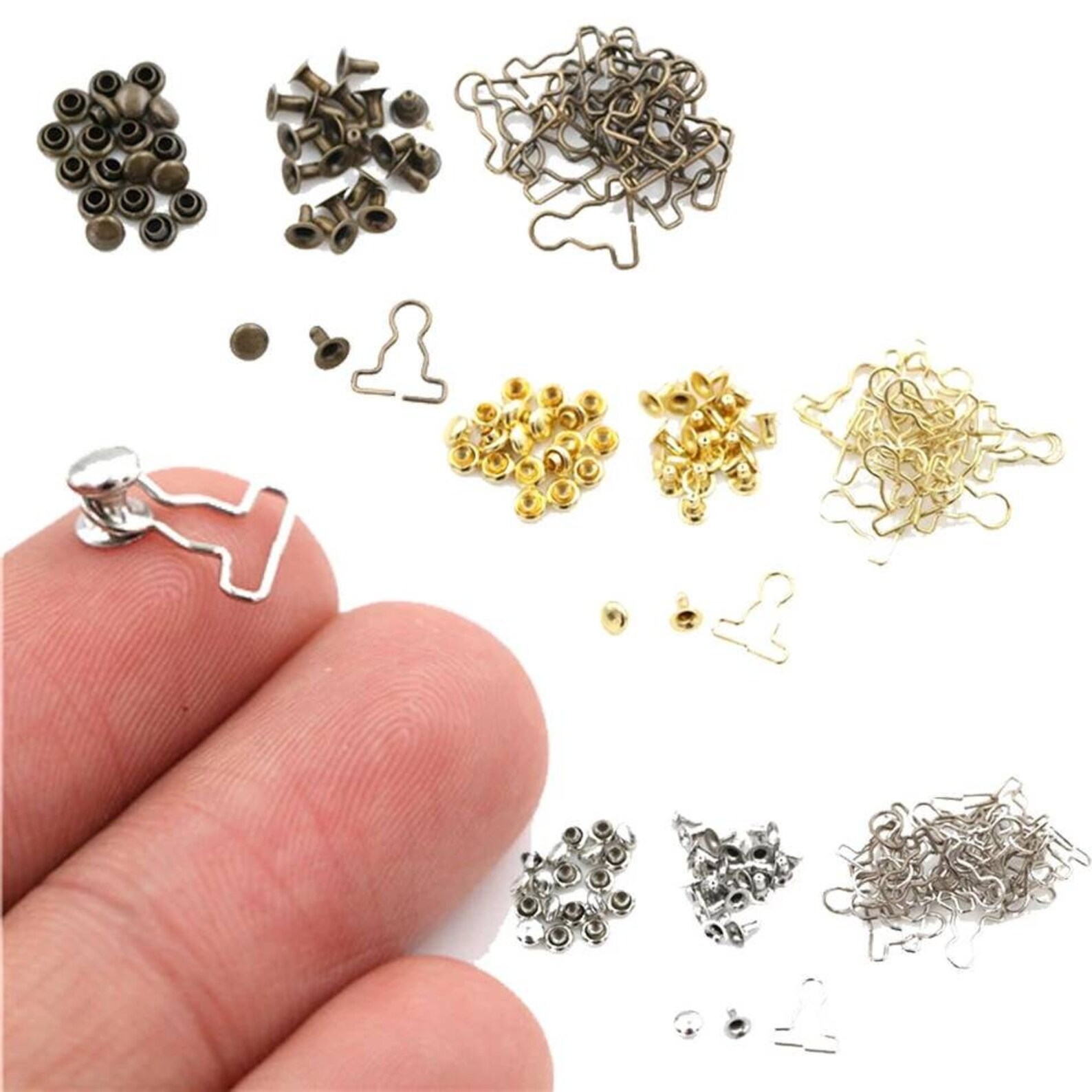 Mini BUCKLES Overalls 10-20 Set Doll Clothes Making Sewing Supply Craft ...