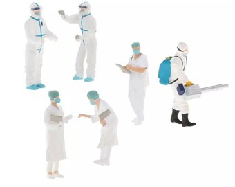 Miniature Hospital People Figurine - Etsy
