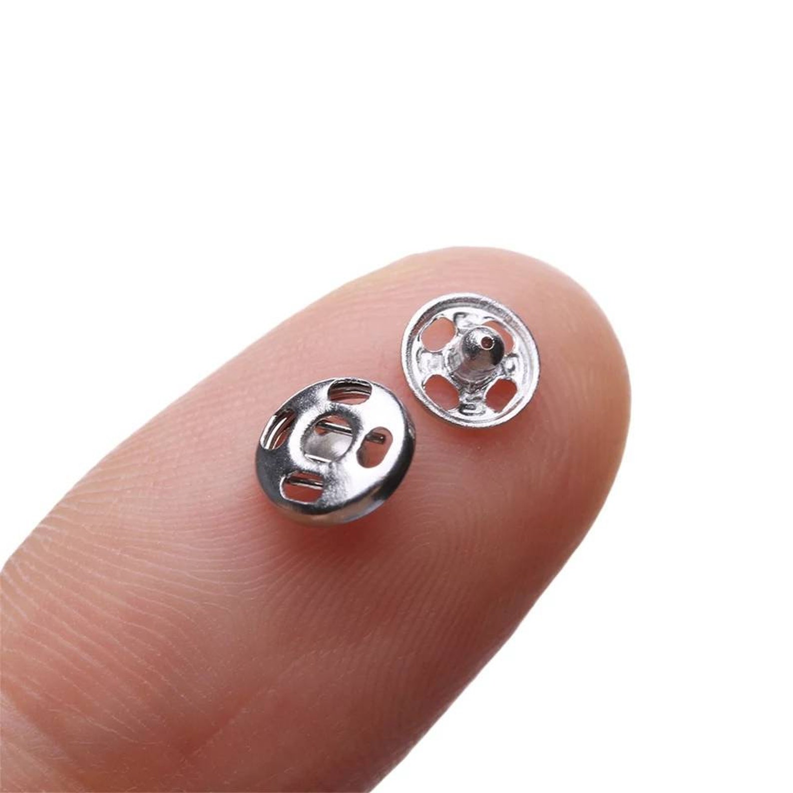 Miniature SNAP BUTTONS Doll 5mm 24pc mini small Clothes Making | Etsy