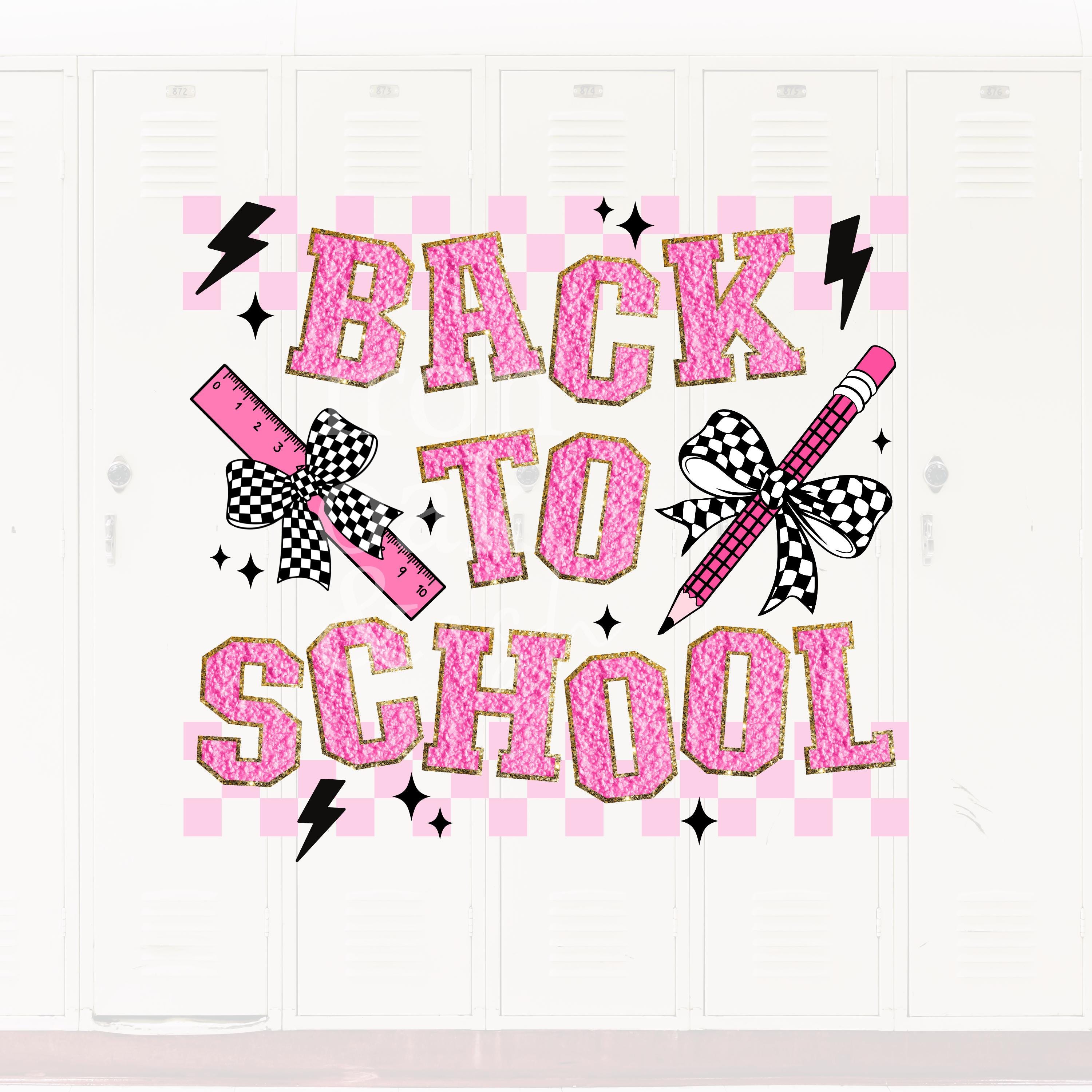 Edgy Girls School PNG: Back to School Sublimation Design (digital ...