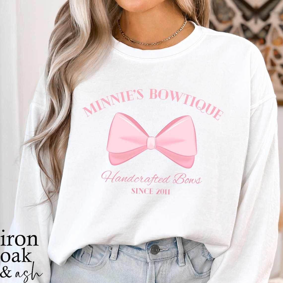 Minnie's Bowtique PNG, Coquette Mouse Bow Design (digital Download) - Etsy
