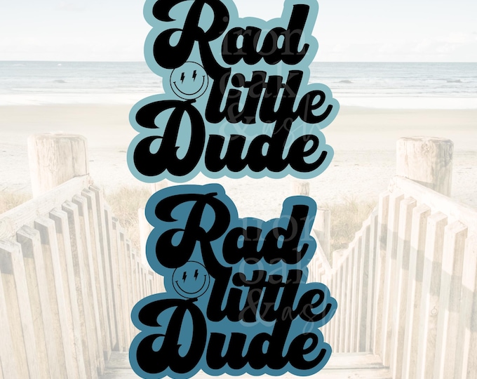 Rad Little Dude Png |boy Png | Toddler Png | Little Dude Png - Etsy Canada