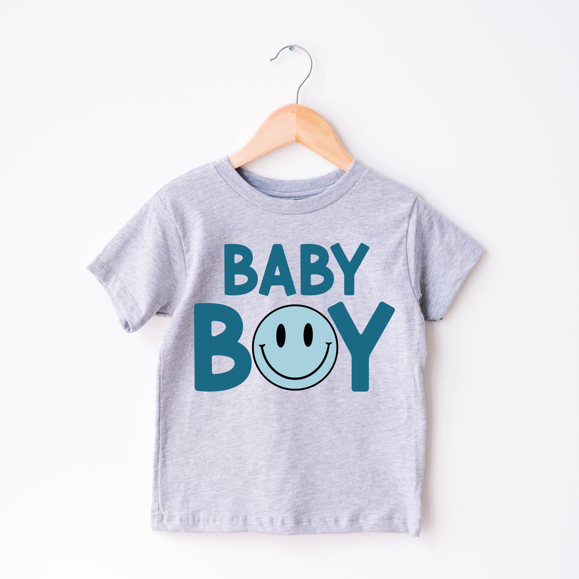 Baby Boy Smiley SVG PNG Bundle, Baby Boy Designs, Smiley Boy Design ...