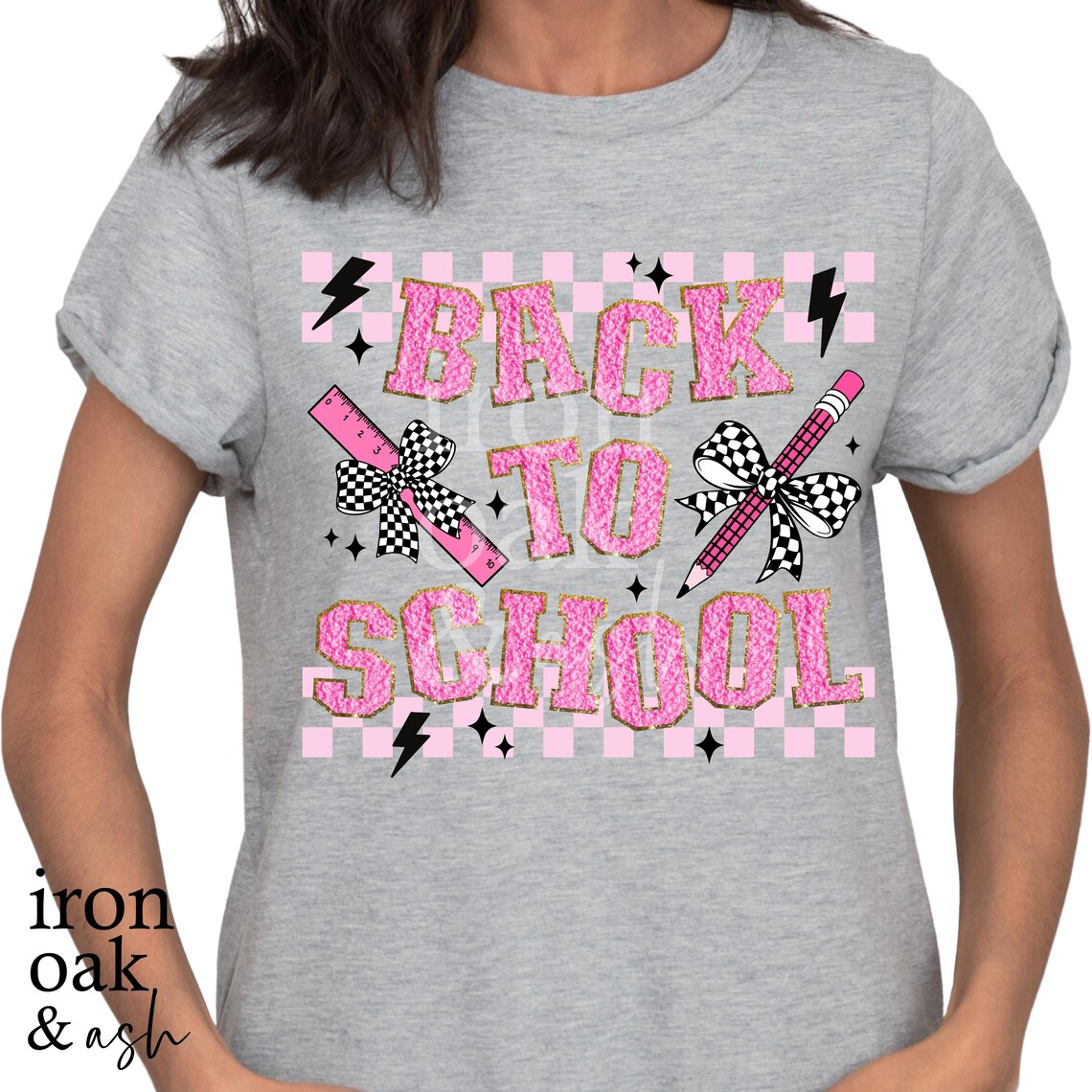 Edgy Girls School PNG: Back to School Sublimation Design (digital ...