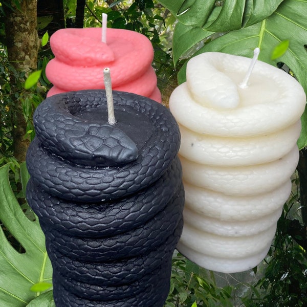 Snake Candle - Etsy