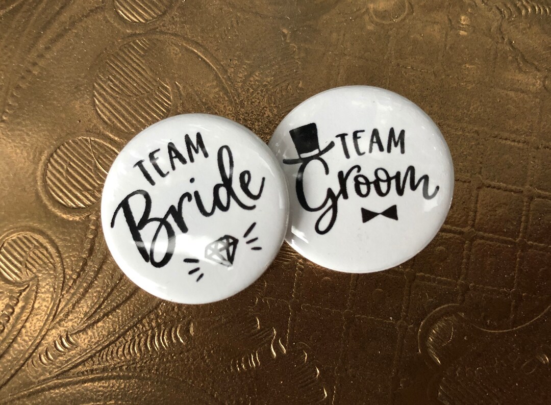 Wedding Favour Pin Badges - Etsy