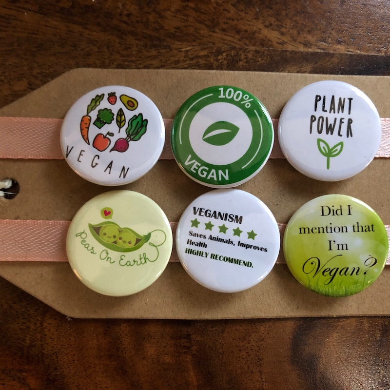 Vegan Badge - Etsy