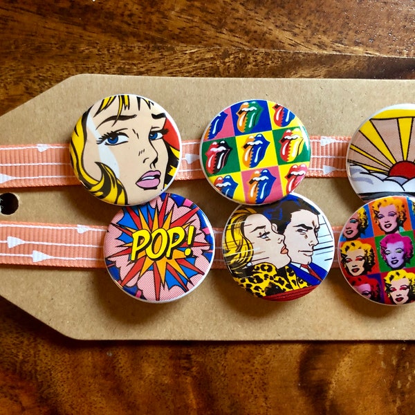 Button Badge Pin Art - Etsy