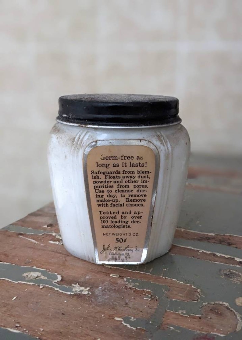 Vintage Cold Cream Container - Etsy