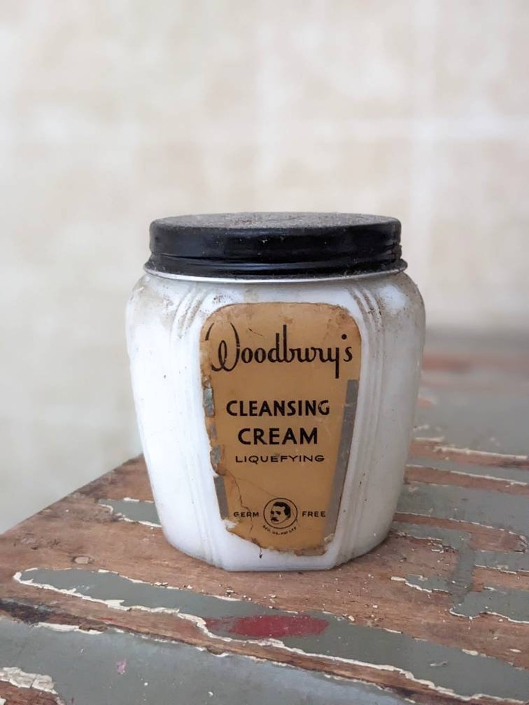 Vintage Cold Cream Container - Etsy