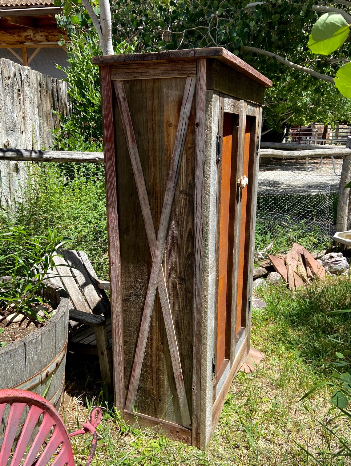Rustic barnwood cabinet wood cabinet barnwood cabinet | Etsy