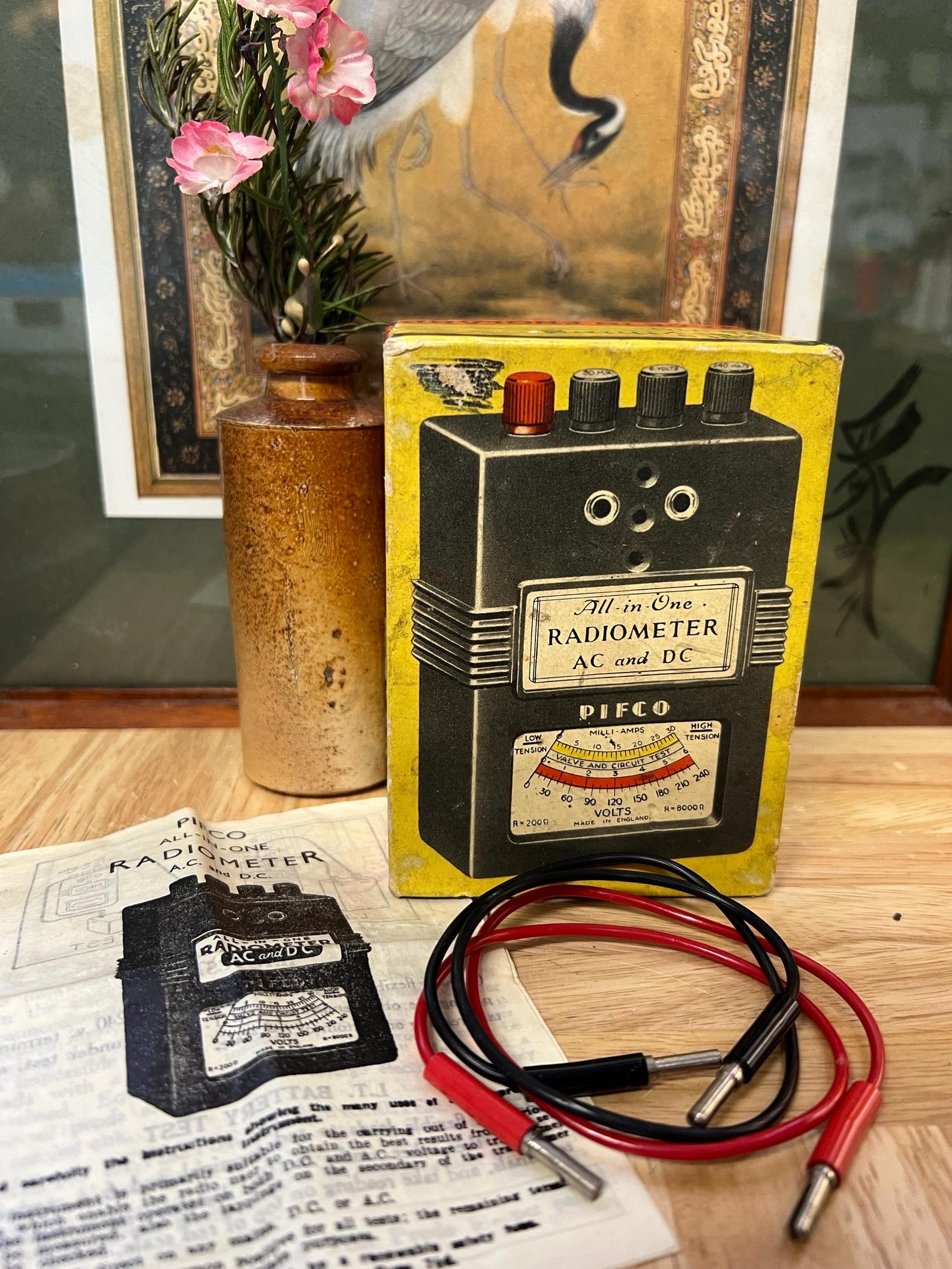 1930s Red Bakelite Pifco All in One Radiometer Ac and Dc - Etsy