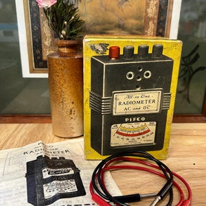 1930s Red Bakelite Pifco All in One Radiometer Ac and Dc - Etsy