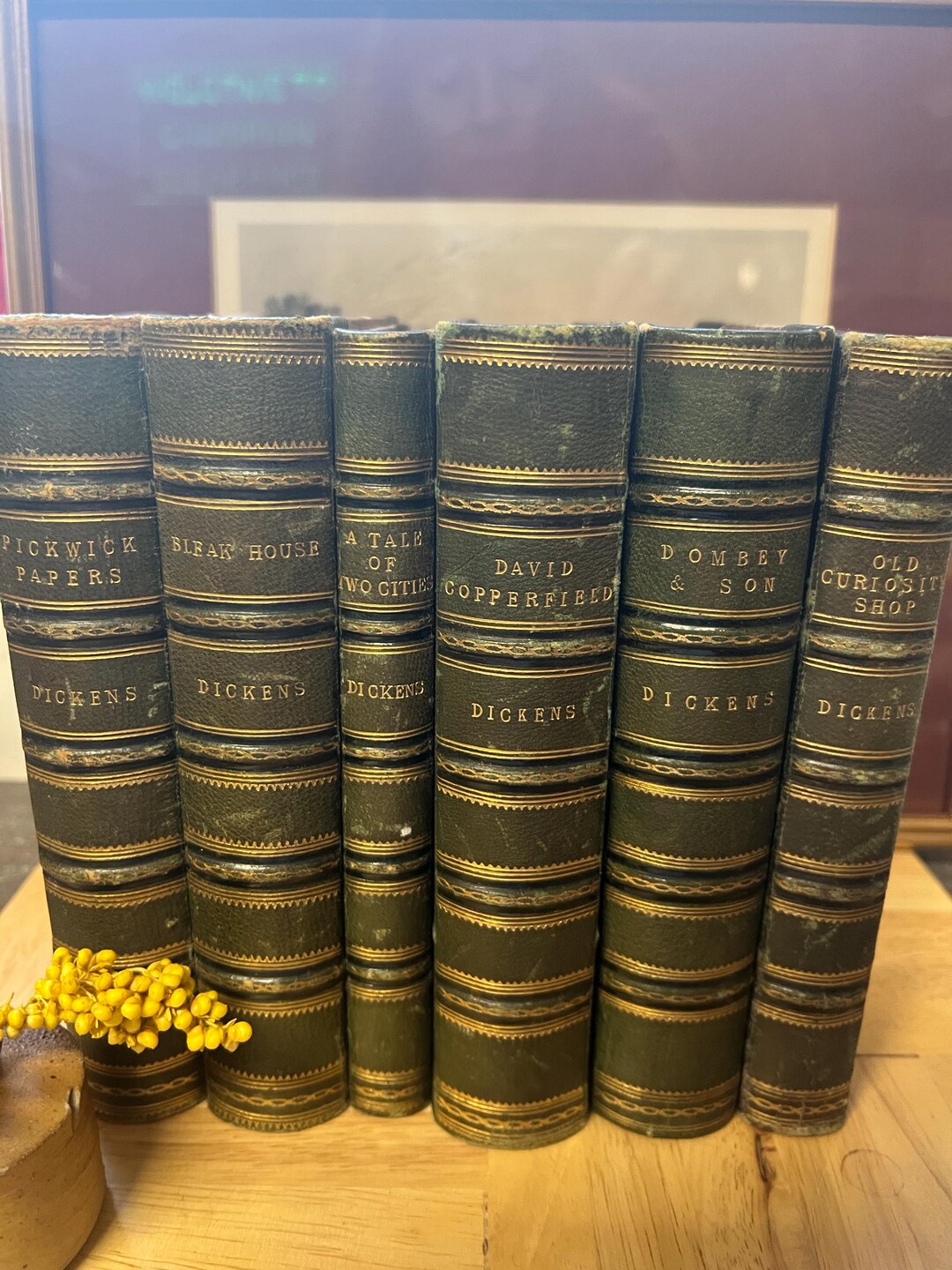 Charles Dickens Collection Set of 18 Books/tomes With 8 Illustrations ...