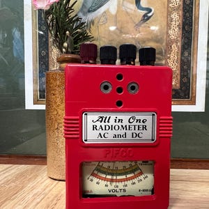 1930s Red Bakelite Pifco All in One Radiometer Ac and Dc - Etsy