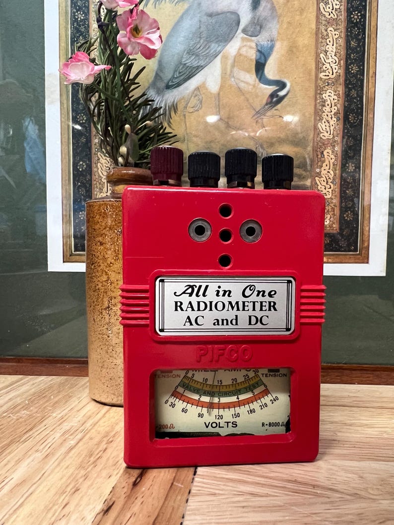 1930s Red Bakelite Pifco All in One Radiometer Ac and Dc - Etsy