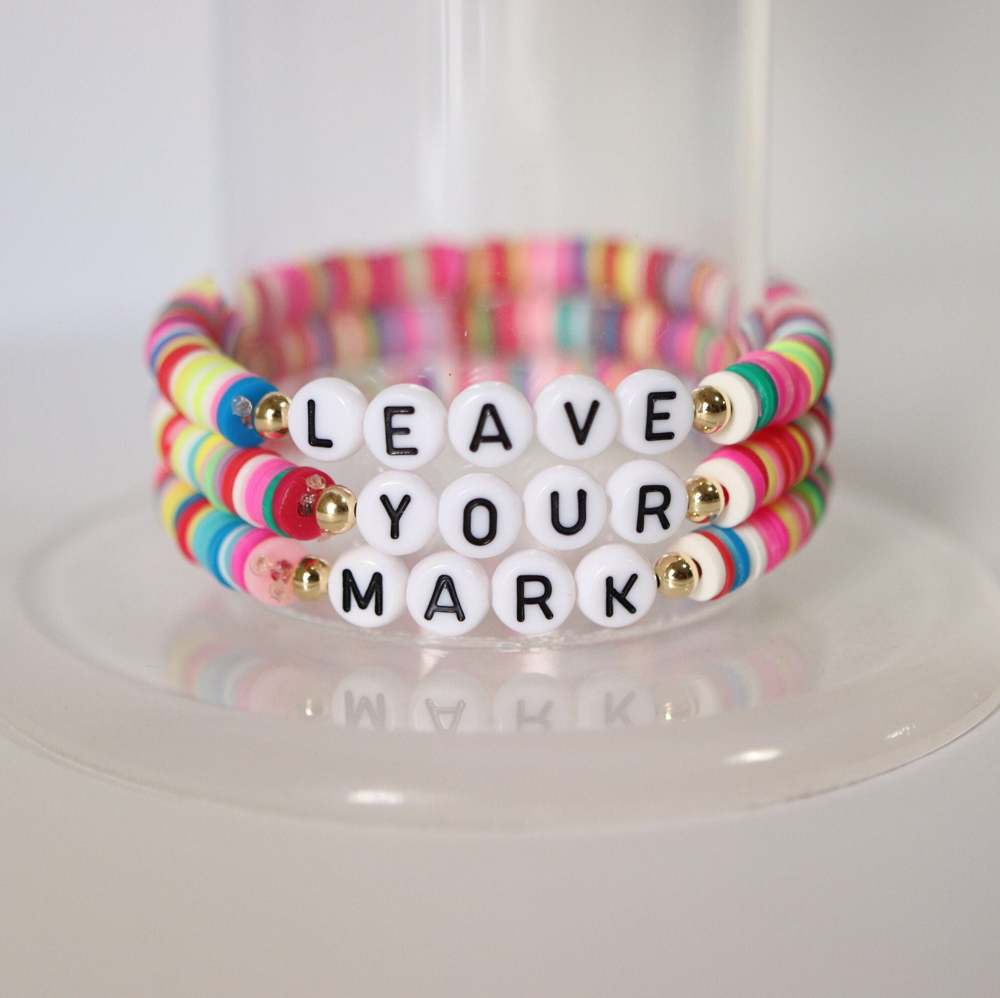 Engraved Bracelet Bead Bracelet Custom Pura Vida Custom Bead Name ...